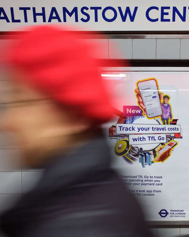 TfL Go Campaign • James Dawe
