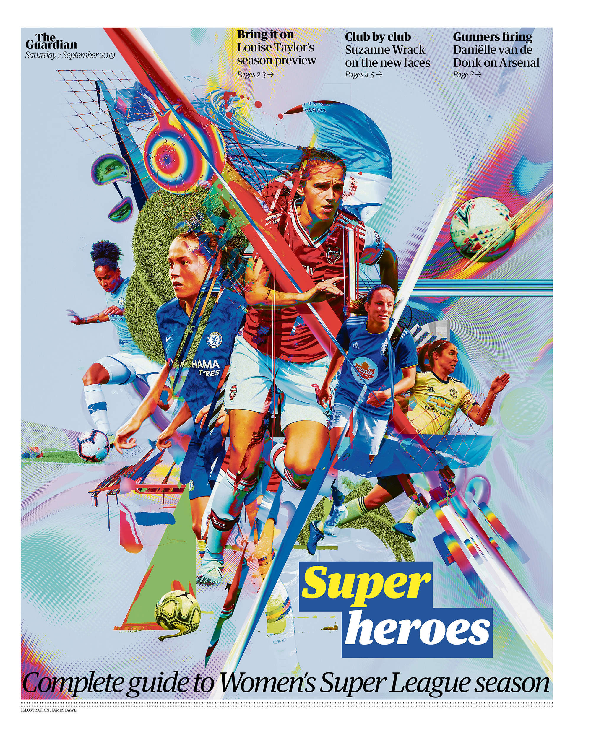 The Guardian: Weekly & Sport • James Dawe