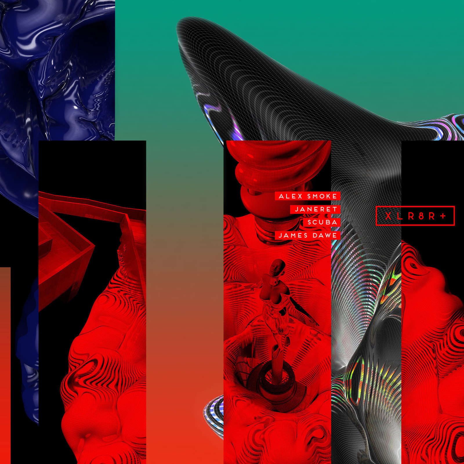 XLR8R: Fifth Edition artwork • James Dawe